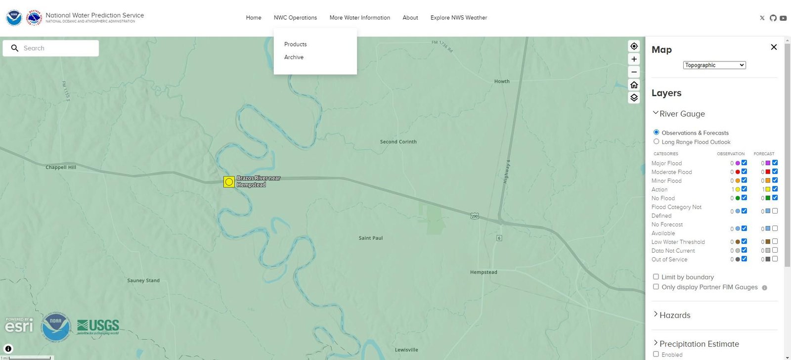 Flood Information - SimontonTexas.com